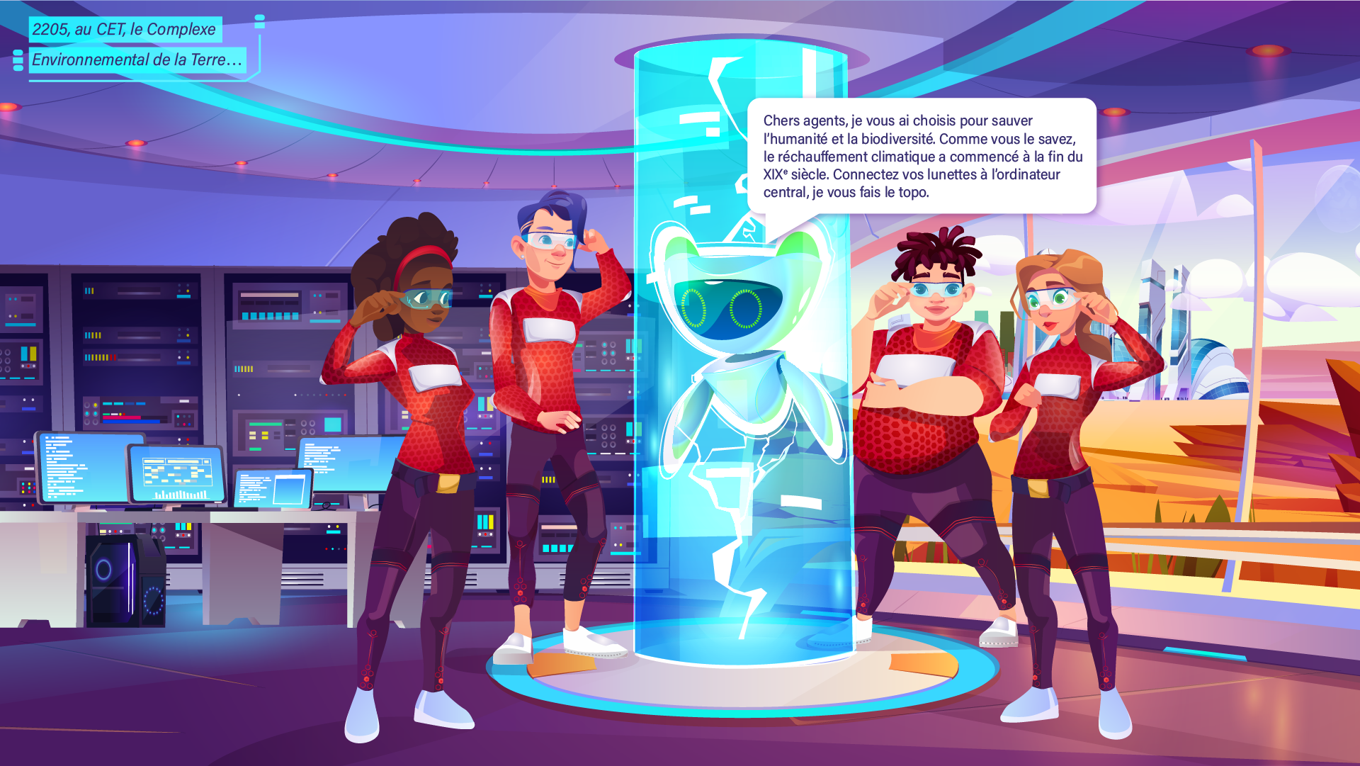 Methaval - serious game